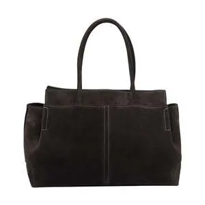 TOD'S Medium Suede Shopping Bag