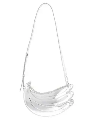 Casablanca Banana Bag - Silver