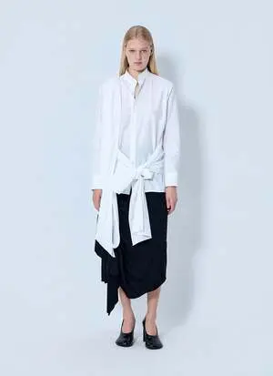 Yohji Yamamoto Draped Blouse