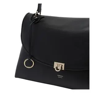 FERRAGAMO Sofia Shoulder Bag - Black