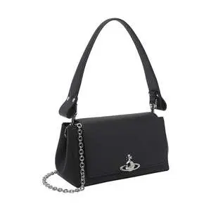 VIVIENNE WESTWOOD Medium Hazel Shoulder Bag - Black