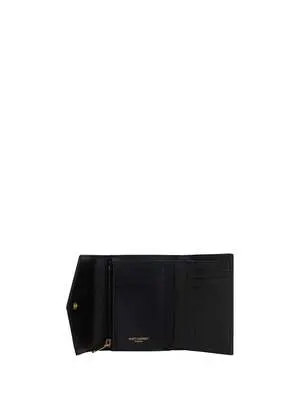 Saint Laurent Cassandre Matelassé Wallet