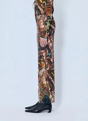 JEAN PAUL GAULTIER Re-edition Butterfly Skirt - Brown