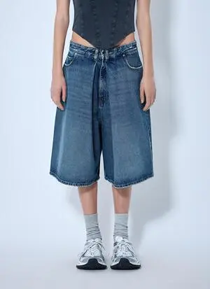 Balenciaga Folded Shorts - Blue