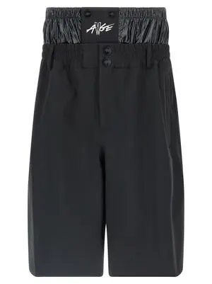 Moncler X A$ap Rocky Bermuda Shorts - Black