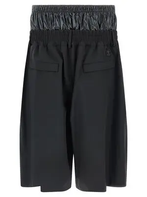 Moncler X A$ap Rocky Bermuda Shorts - Black