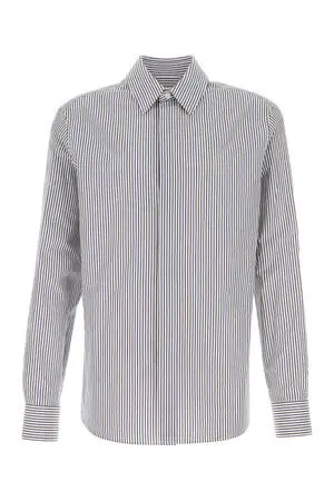 Bottega Veneta Embroidered Cotton Blend Shirt - Multicolor