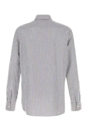 Bottega Veneta Embroidered Cotton Blend Shirt