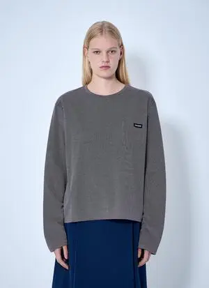 Miu Miu Jacquard Jersey T-shirt