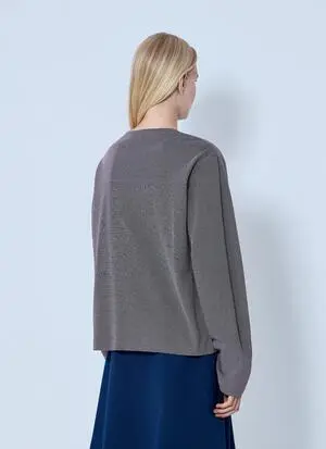Miu Miu Jacquard Jersey T-shirt