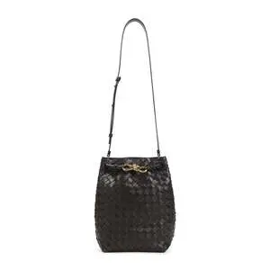 Bottega Veneta Andiamo Bucket Bag - Brown