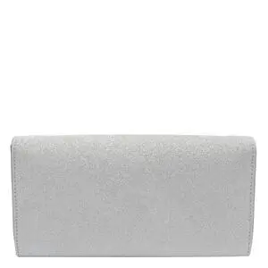 JIMMY CHOO Glittered Pochette - Silver