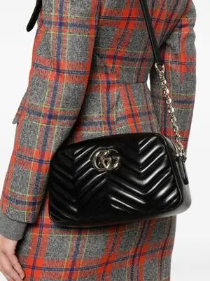 Gucci Gg Marmont Small Leather Camera Bag