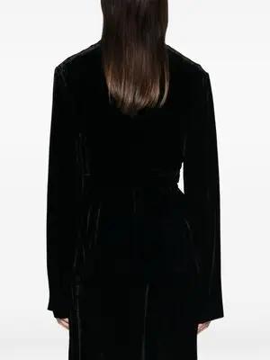 Rick Owens Velvet Cardigan - Multicolor