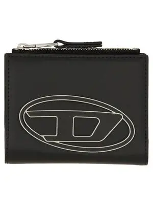 DIESEL® Portafoglio In Pelle - Black