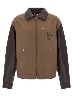 Kenzo Chainstitch' Jacket - Brown