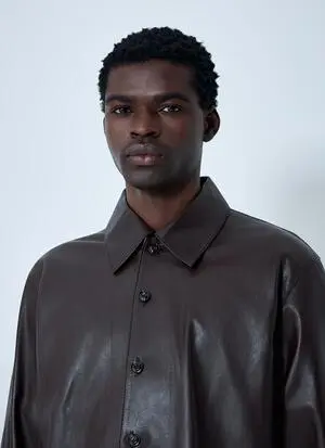 Our Legacy Leather Shirt