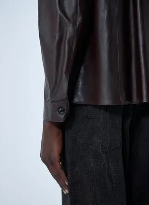 Our Legacy Leather Shirt