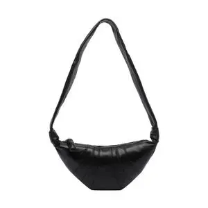 LEMAIRE Small Croissant Crossbody Bag - Brown