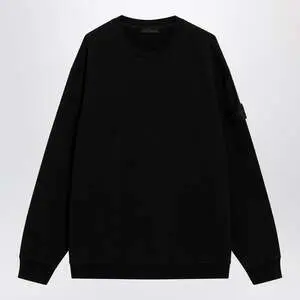 Stone Island Cotton Sweatshirt - Black