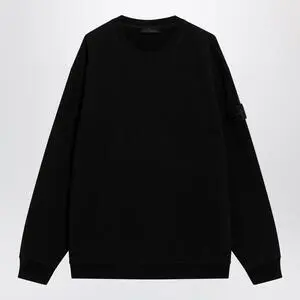 Stone Island Cotton Sweatshirt - Black