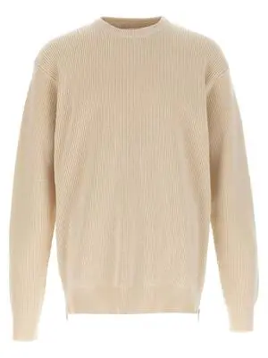 JIL SANDER Zip Sweater - Cream