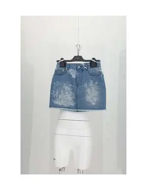 Dior Denim Skirt - Blue