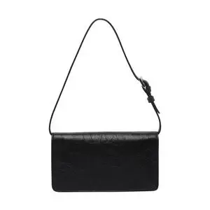Fendi Tube Wallet On Chain - Black