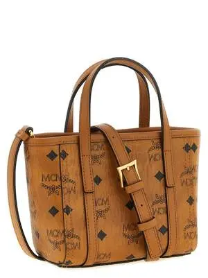 Mcm Toni' X-mini Shopping Bag - Brown