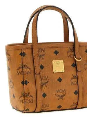 Mcm Toni' X-mini Shopping Bag - Brown