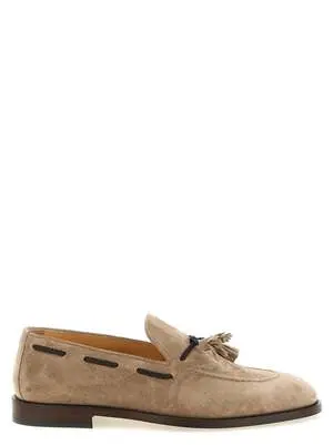 Brunello Cucinelli Nappi Moccasins - Brown