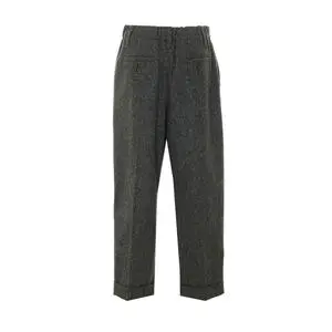 Brunello Cucinelli Straight-leg Trousers - Gray