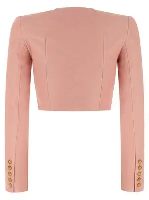Balmain Testa Di Leone' Bolero Blazer
