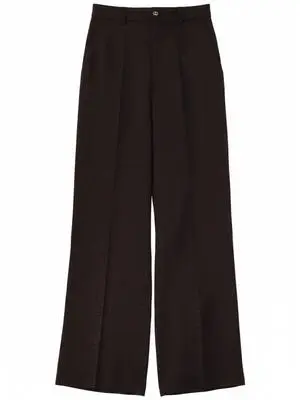 Gucci Silk Jacquard Pants - Brown