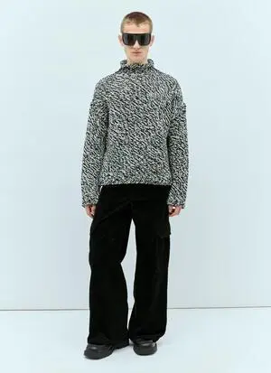 Acne Studios High-neck Wool-blend Sweater