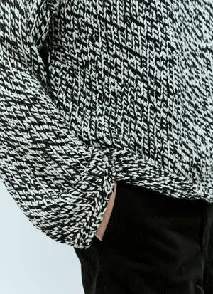 Acne Studios High-neck Wool-blend Sweater