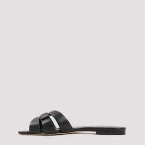 Saint Laurent Leather Tribute Flats