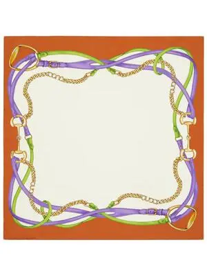 Gucci Printed Silk Yoke - Multicolor