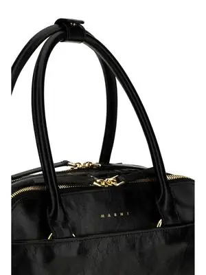 Marni Boxyne Handbag - Black