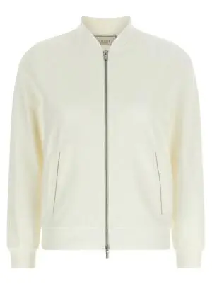 Peserico Punto Luce' Sweatshirt - White