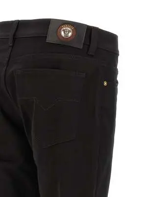 Versace Medusa Embroidery Jeans