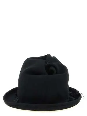 Yohji Yamamoto Wool Hat - Black