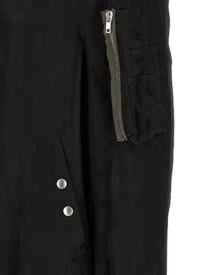 Rick Owens Classic Flight' Bomber Jacket - Black
