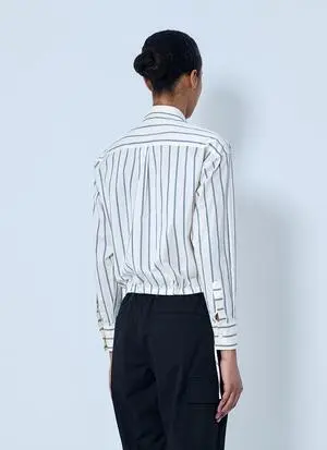 Moncler Striped Cotton Shirt