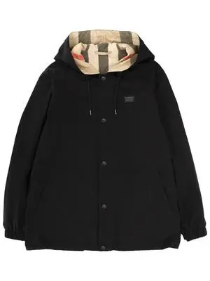 Burberry Reversible Check Jacket - Black
