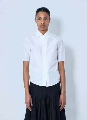JIL SANDER JIL SANDER Cotton Poplin Shirt White