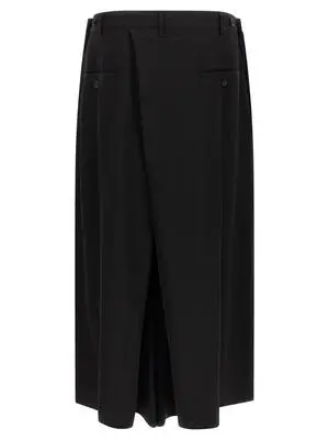 Yohji Yamamoto Wool Hakama Trousers
