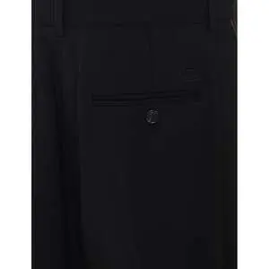 Loewe L Mini Logo Wool Pants
