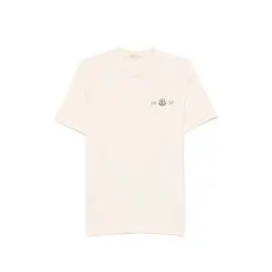 Moncler Neutrals T-shirts & Vests T-shirts - Cream
