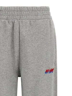 Off-White Logo Embroidery Joggers